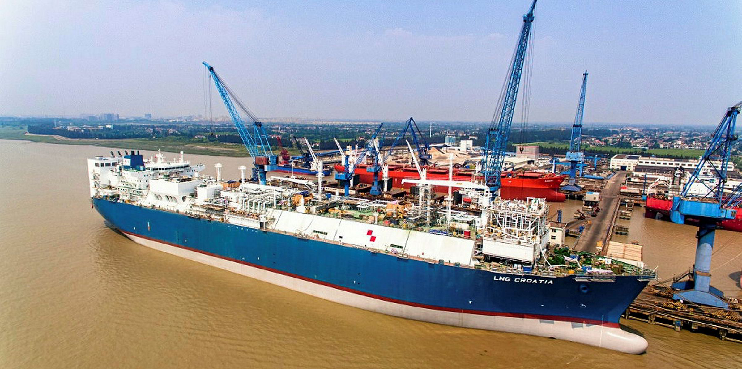 Golar LNG takes delivery of FSRU from China ahead of Med job | Upstream ...