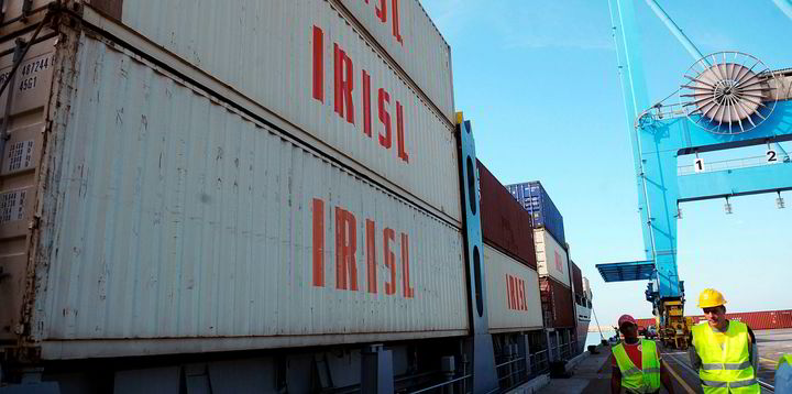 Iran's IRISL starting new service to get exports to Europe | TradeWinds