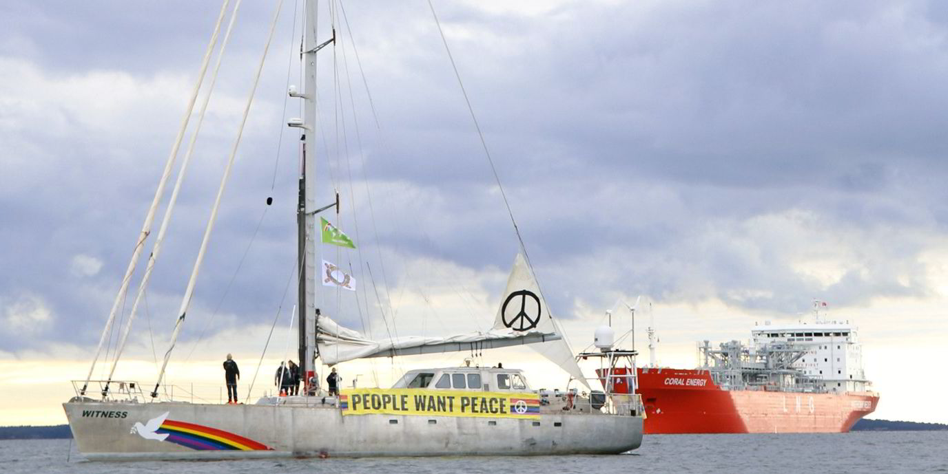 Greenpeace blocks Russian LNG being discharged in Sweden | TradeWinds