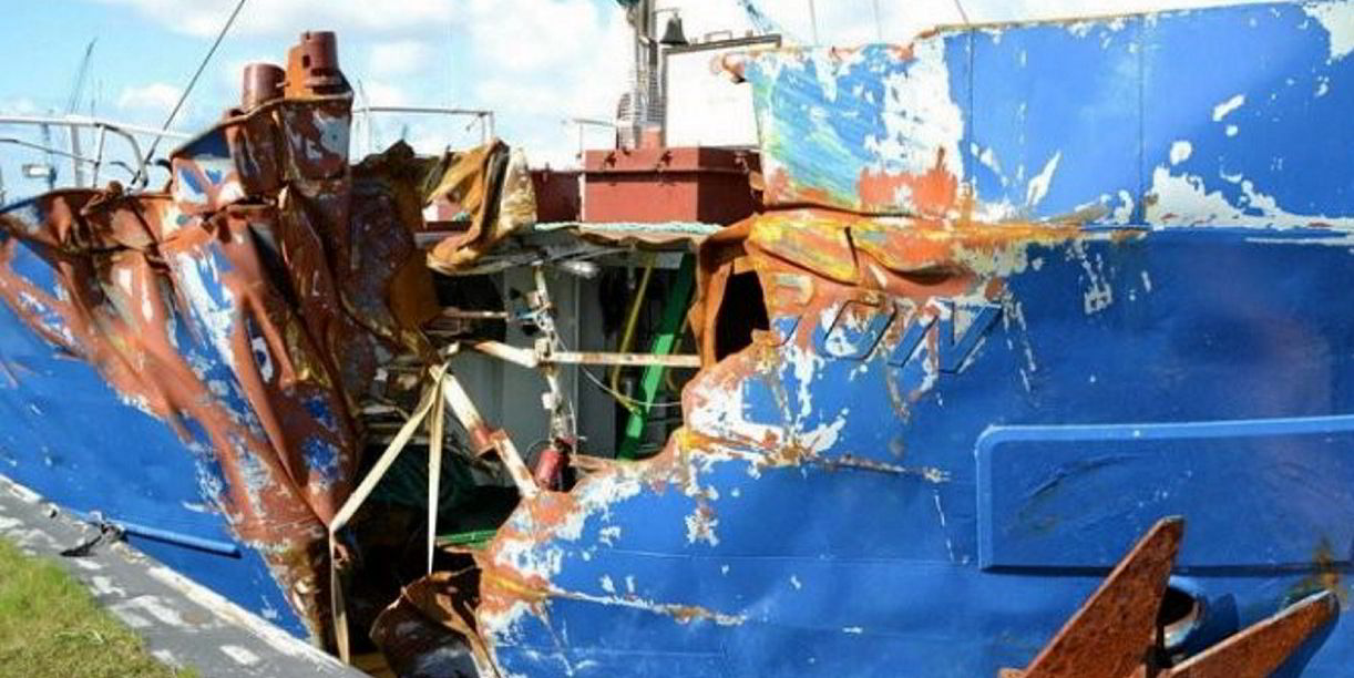 Cargo ship hits turbine at North Sea wind farm: Orsted investigates ...