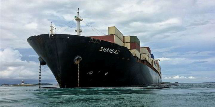 Grounded boxship puts IRISL between a rock and a hard place | TradeWinds