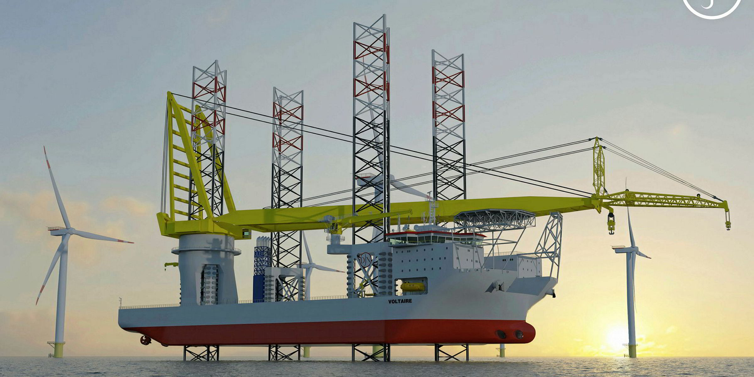 New 'no-legs' crane vessel launched for next-generation jackets | Recharge