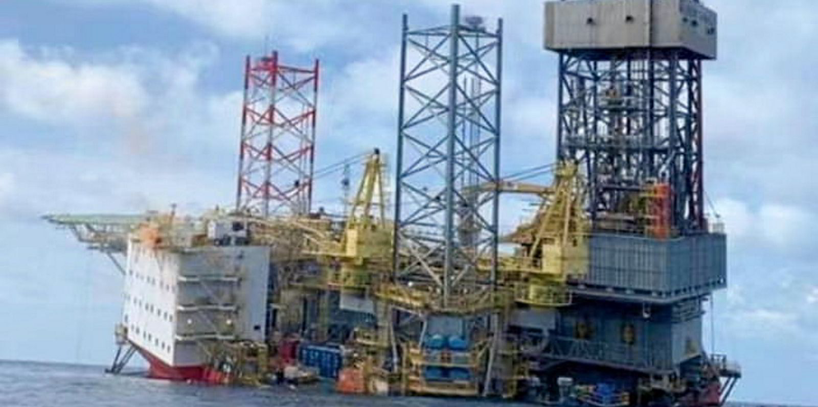 Sunken rig being recovered offshore Malaysia | Upstream Online