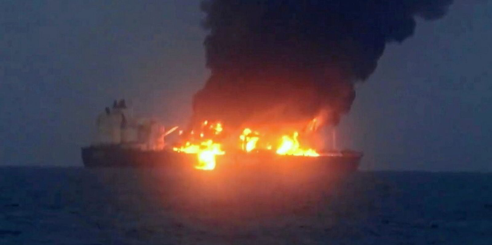 Video: Explosion and fire ravage Greek tanker in Red Sea | TradeWinds