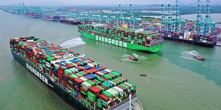Evergreen seals deal for 24 methanol-fuelled container ships | TradeWinds
