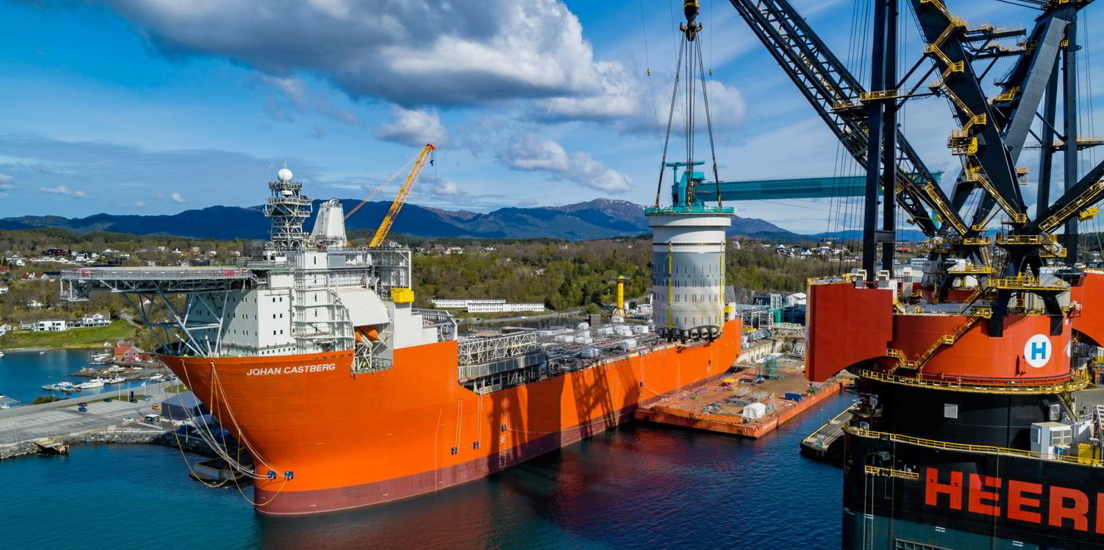 Giant Johan Castberg floater taking shape in Norway | Upstream Online