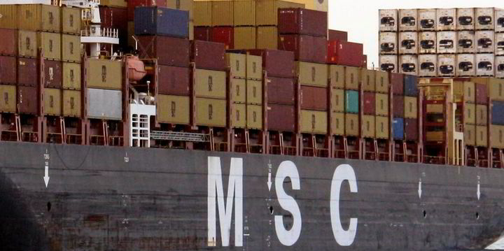 MSC container ship loses 46 boxes overboard in Atlantic storm | TradeWinds