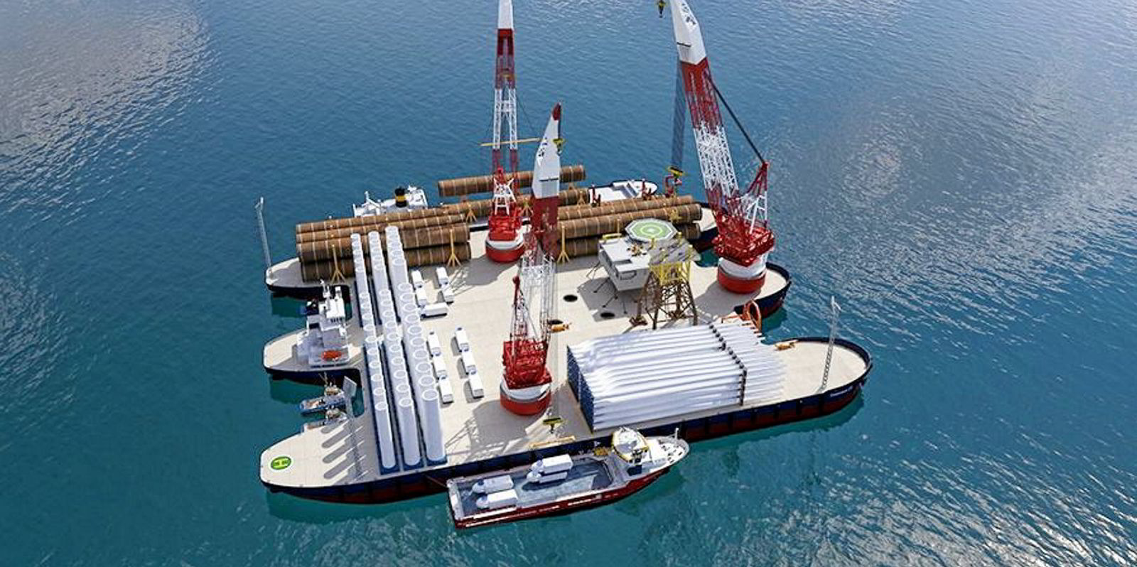 Windthrust unveils floating 'port' vessel for wind farms | TradeWinds