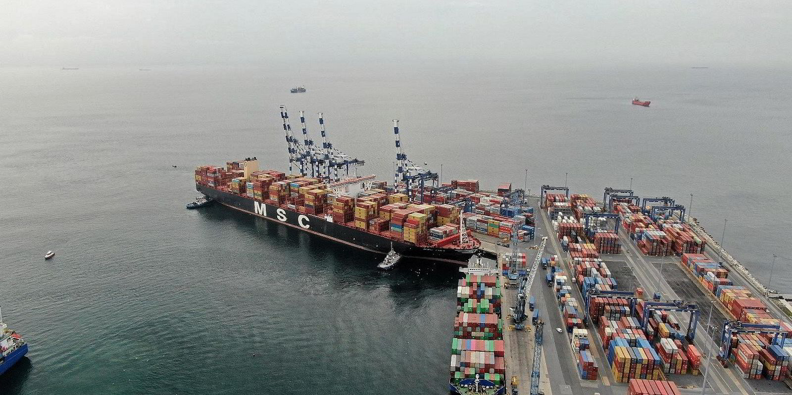 MSC containership giant damaged after scraping pier in Turkey | TradeWinds