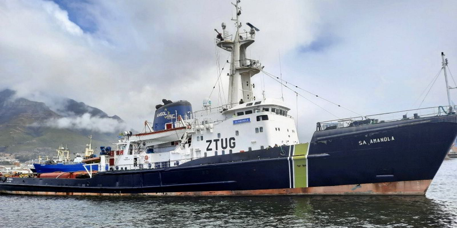 Iconic salvage tug SA Amandla retires: 47 years of heroic ship rescues ...