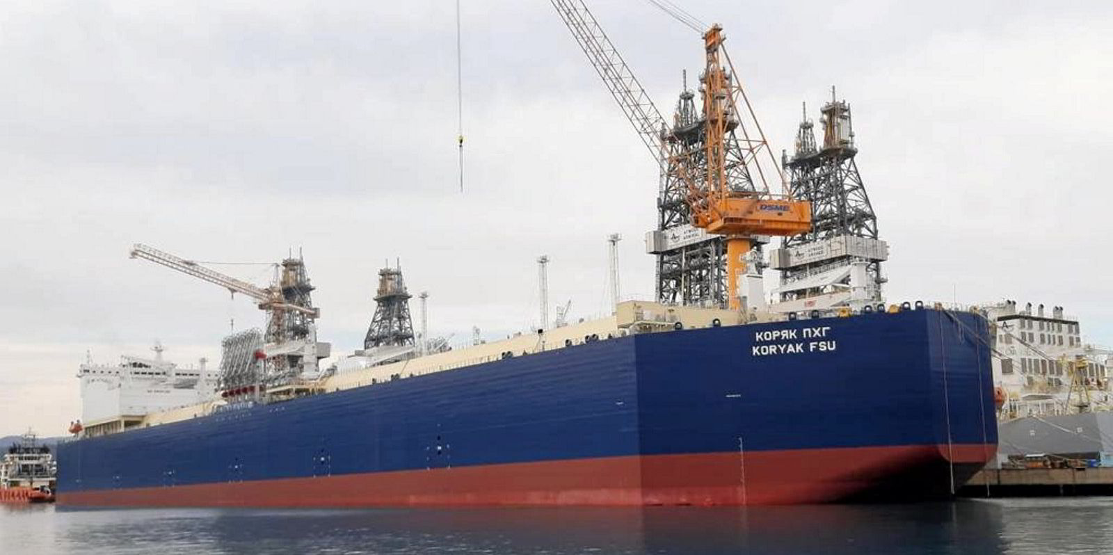 Russia’s first super-size FSU leaves shipyard on route to Russian ...