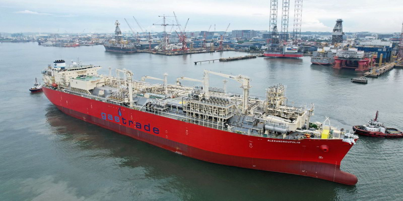 Greece’s first FSRU heads out to site from Singapore | TradeWinds