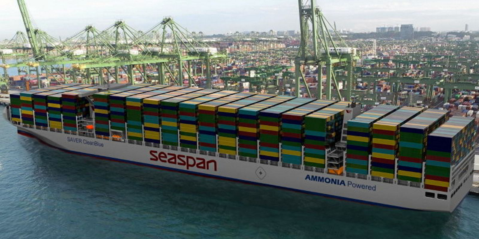 Seaspan expects first big ammonia container ship on the water from 2030 | TradeWinds