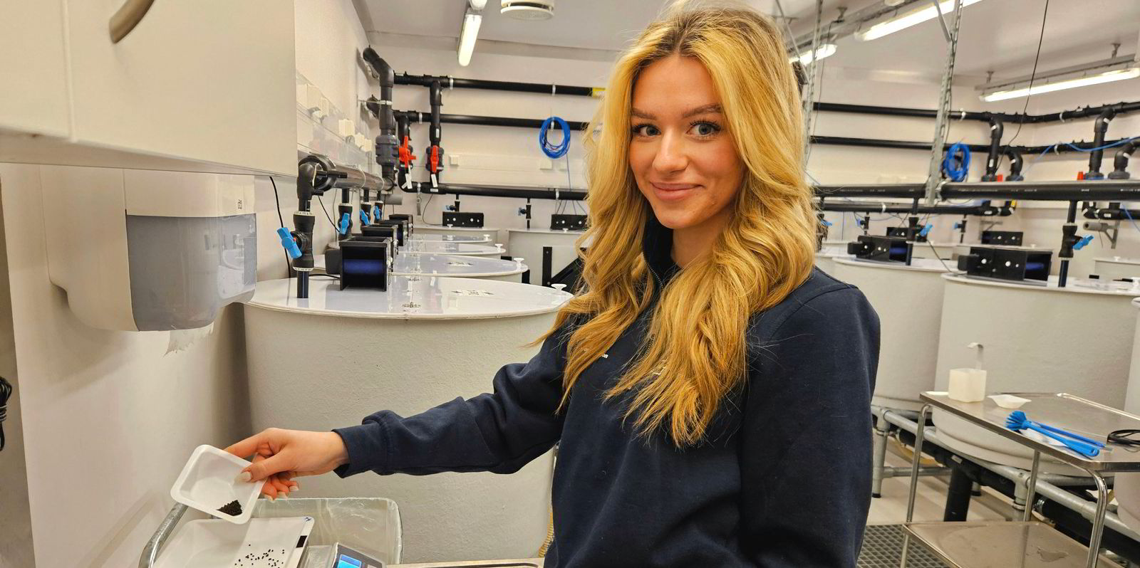 De lurer på om fisken er trygg å spise, sier Louise Olsen Methlie Wedaa ...