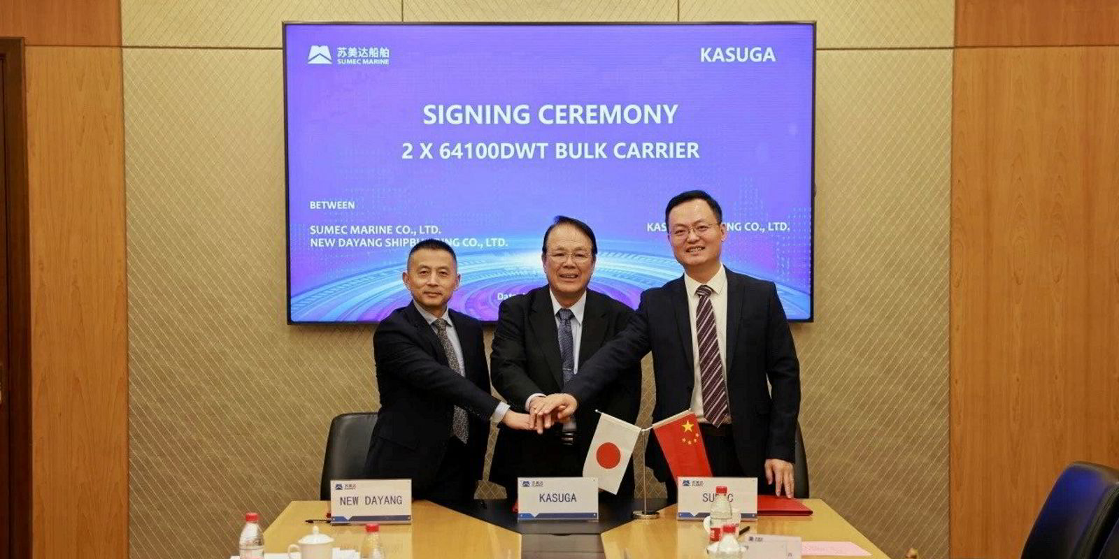 Chinese shipyard picks up first-ever newbuilding order from Japanese ...