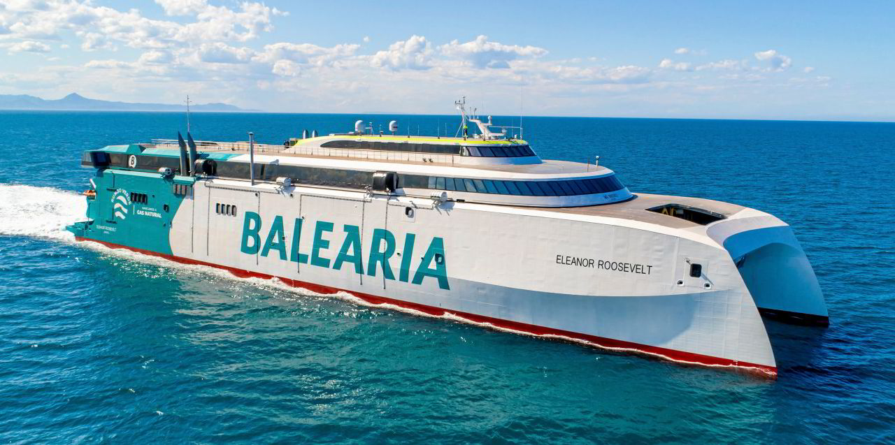 Balearia goes for second LNG-fuelled fast ferry in Spain | TradeWinds