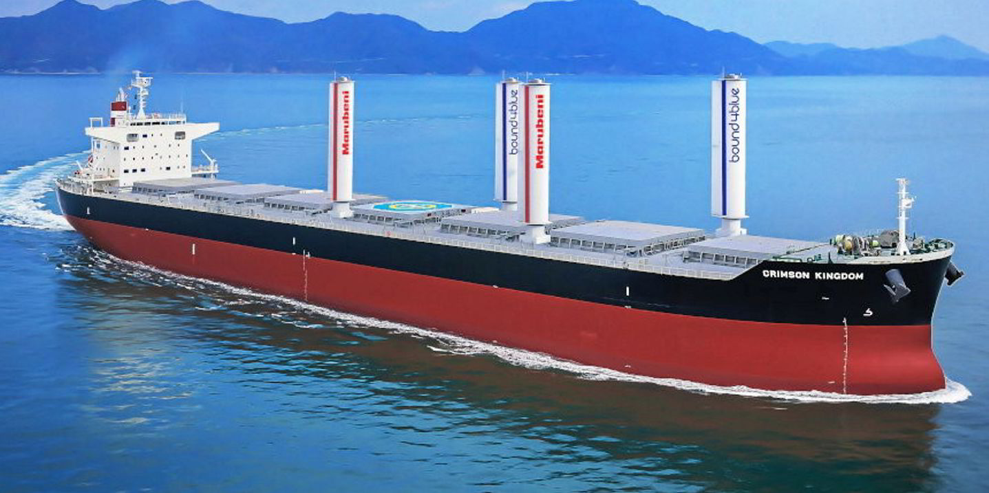 Marubeni to test ‘suction sails’ on panamax bulker | TradeWinds