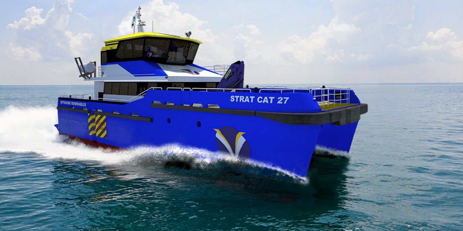 Sam Pan orders up to 12 hybrid CTVs at Strategic Marine | TradeWinds