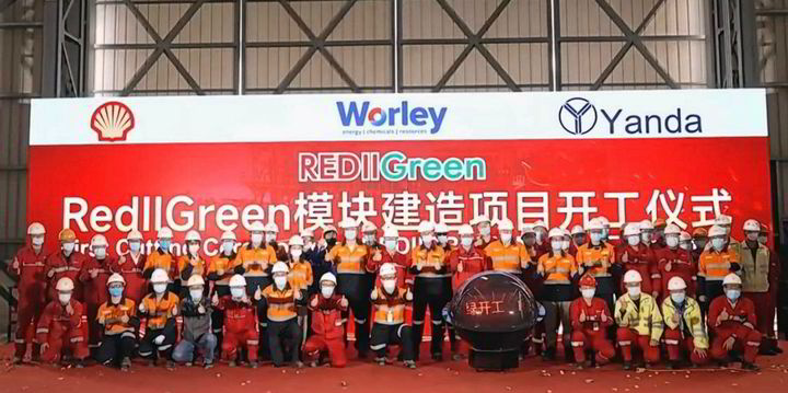 Chinese contractor fires up Shell’s biofuels facility modules ...