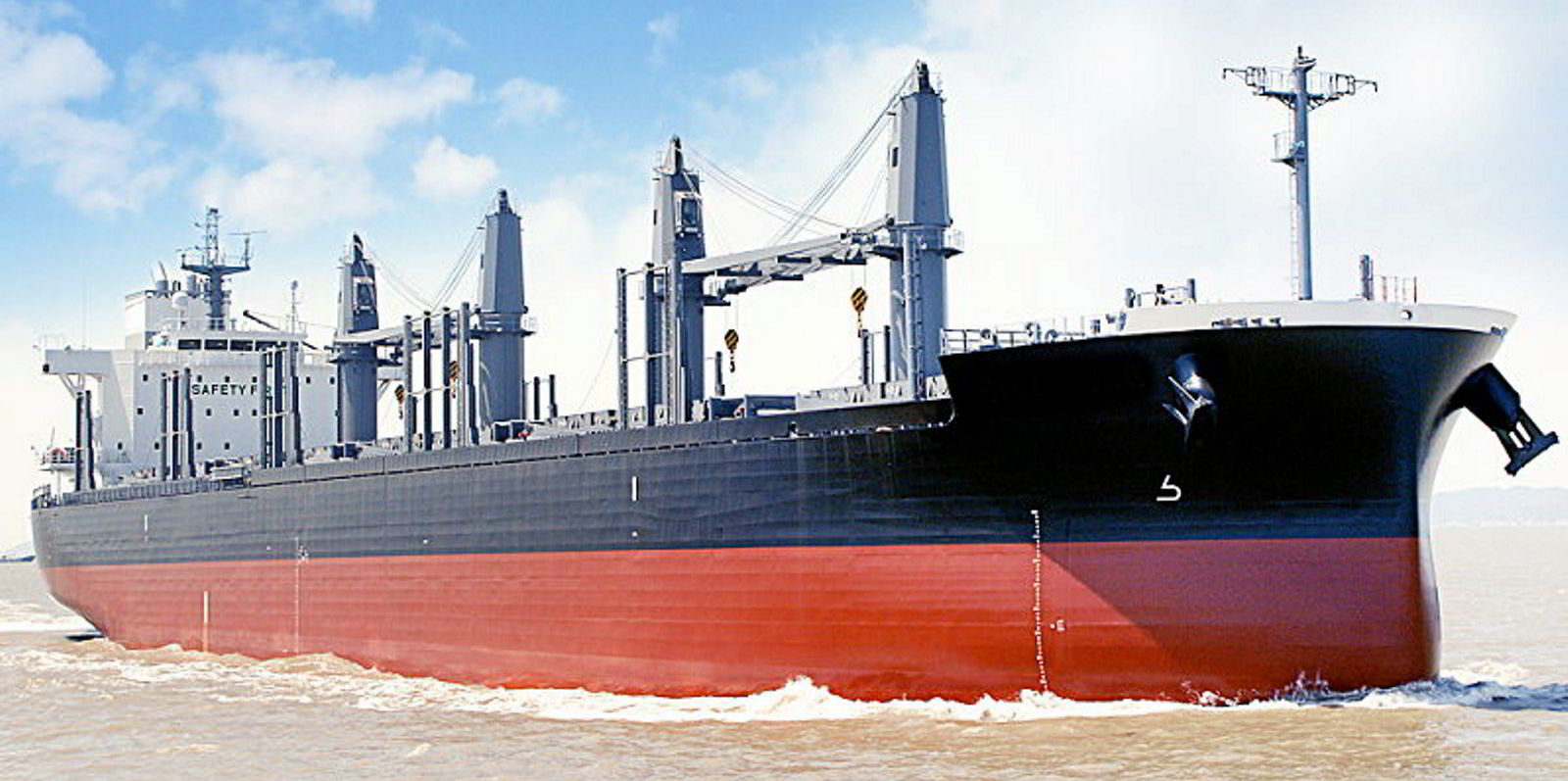 Tsuneishi Shipbuilding launches first of ‘upsized’ handysize bulkers ...