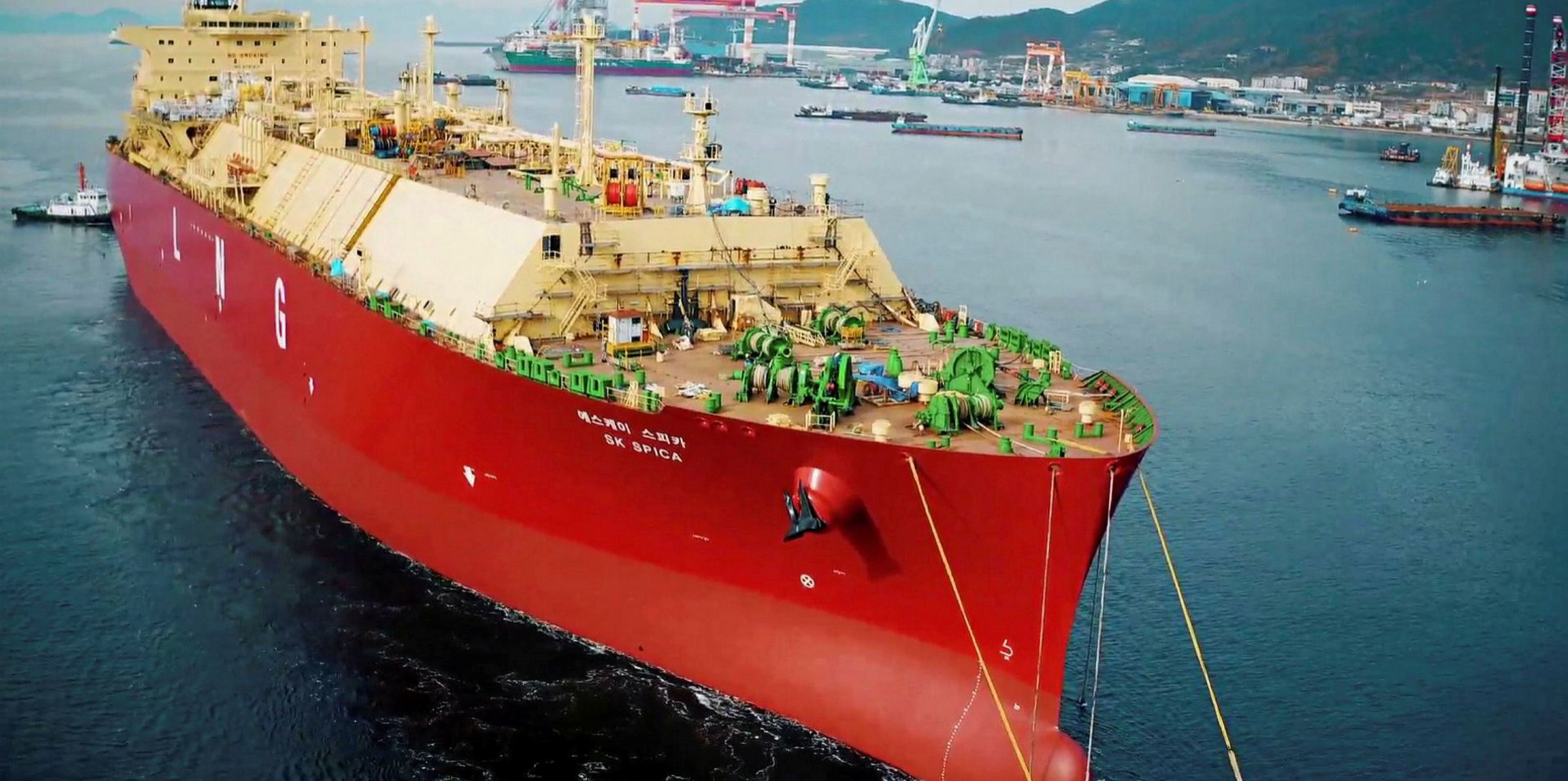 Repairs start on first of SK Shipping’s KC-1 LNG duo | TradeWinds