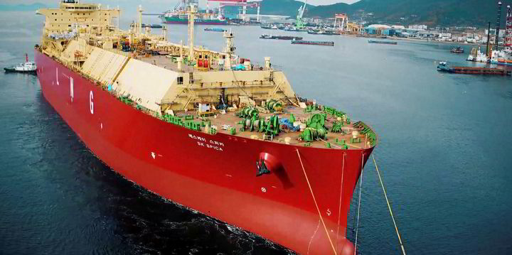 Repairs start on first of SK Shipping’s KC-1 LNG duo | TradeWinds