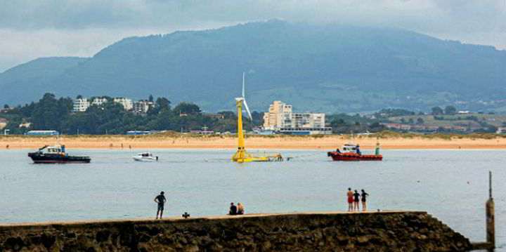 Superstorm capsizes Saitec floating wind flagship days after trials off ...