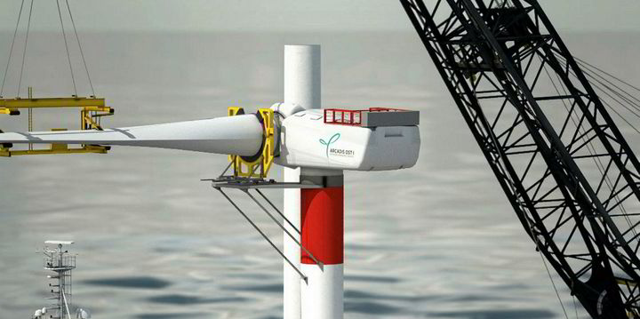 Floating wind installation vessel to debut at Baltic's Arcadis Ost 1 ...