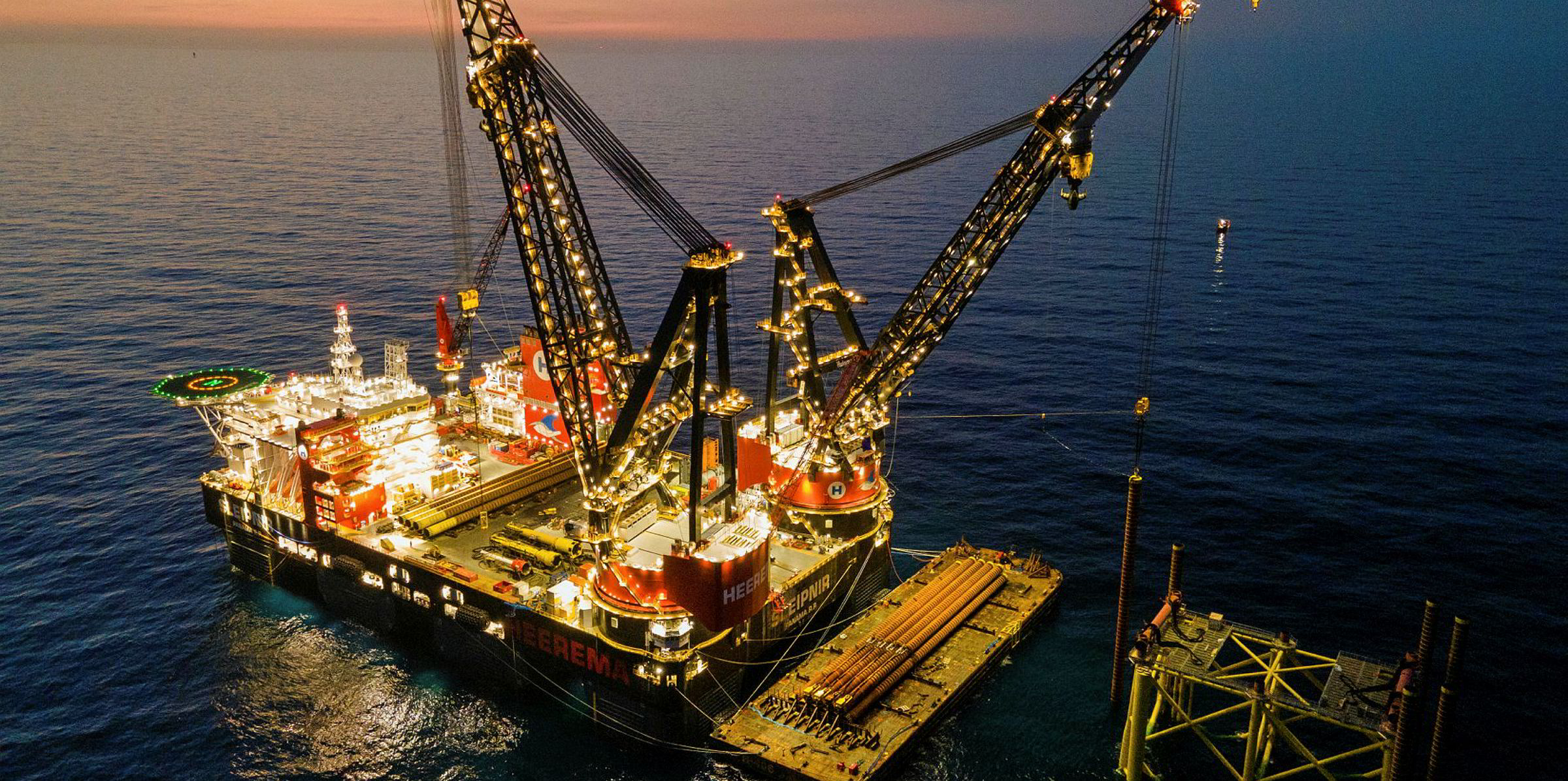 New jackets installed at Tyra in North Sea off Denmark | Upstream Online