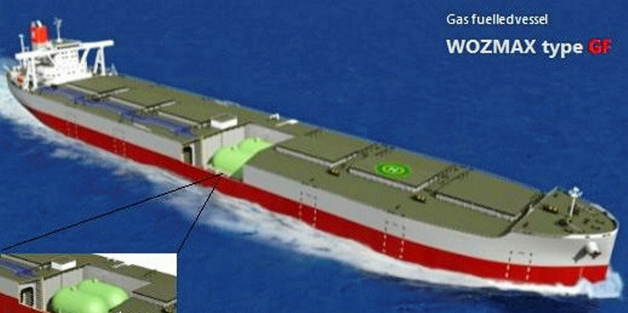 K Line develops LNG-fuelled 'Wozmax' | TradeWinds