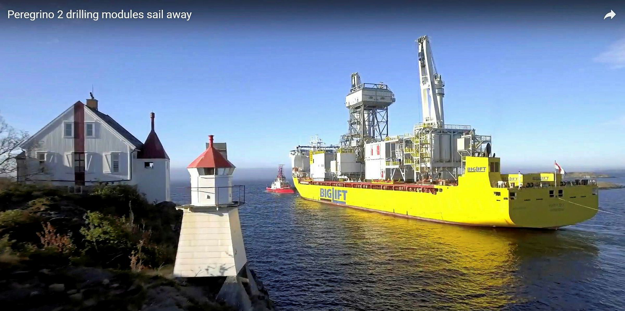 Video: Peregrino 2 modules sail away | Upstream Online