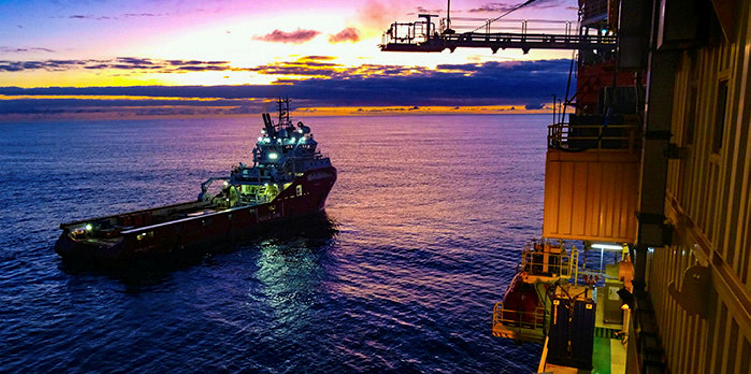 Beach and partners in slow motion on Australian offshore project ...