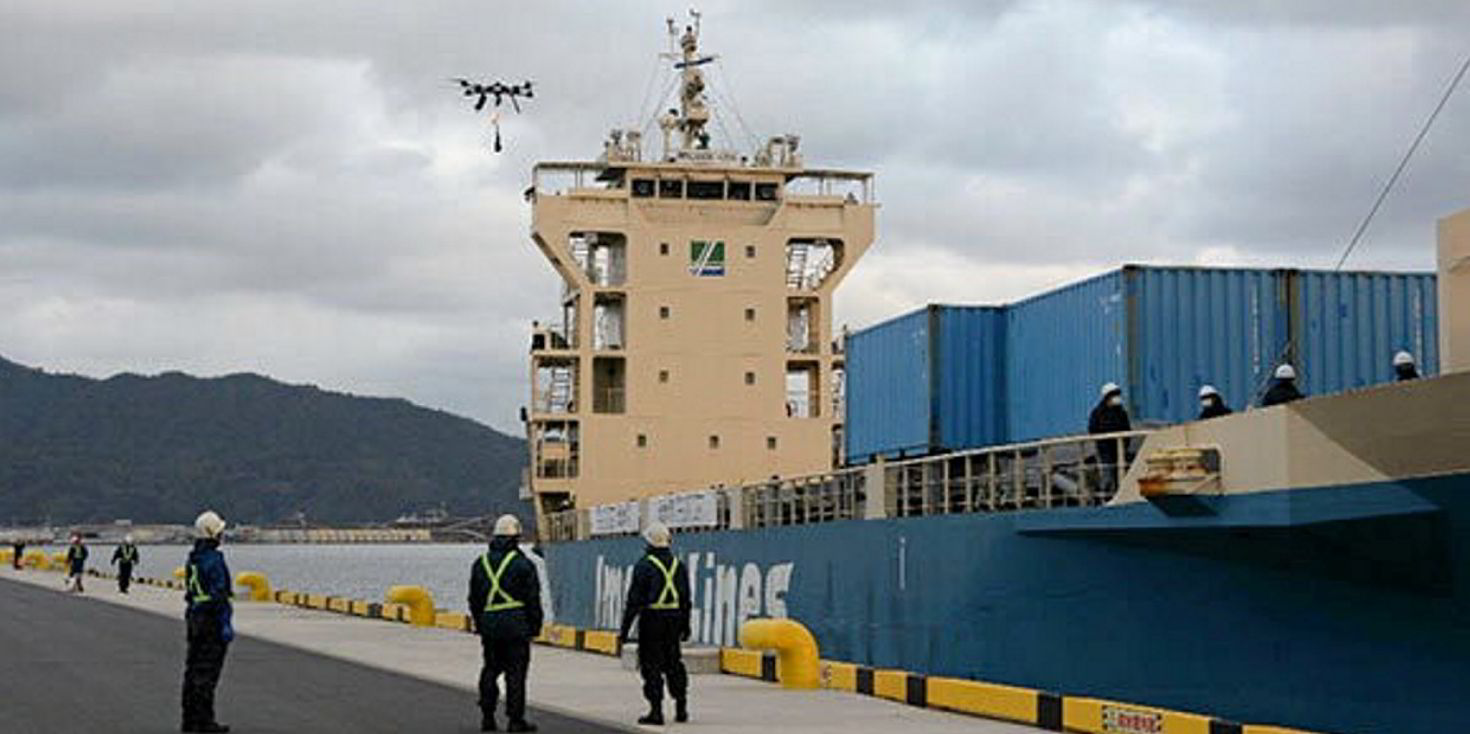 First autonomous container ship sails in Japan, says MOL | TradeWinds