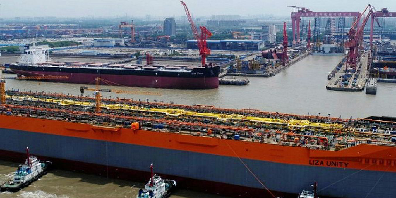 FPSO Liza Unity hits the water | Upstream Online