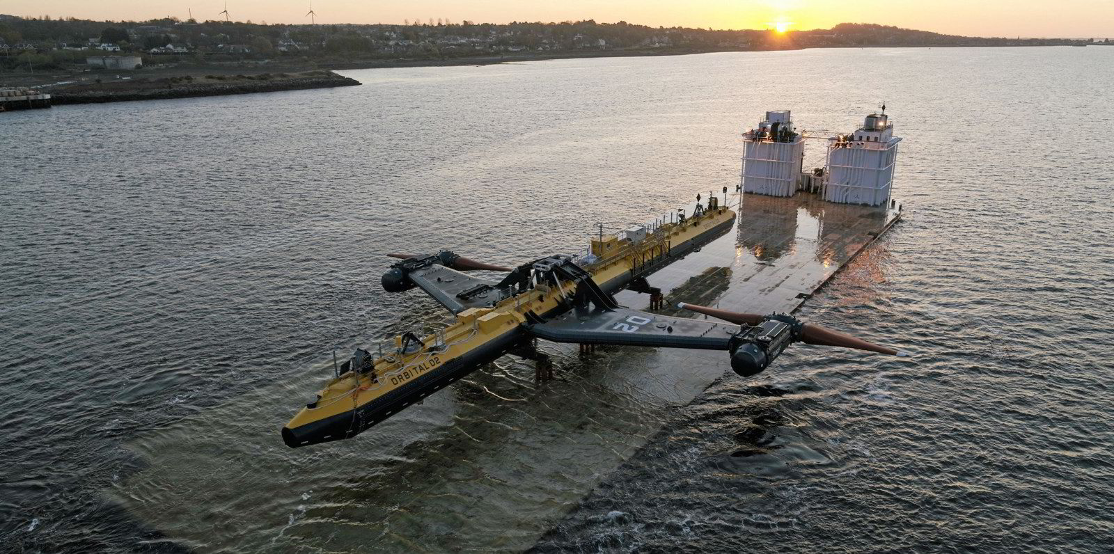 World's biggest tidal power device towed out off Scotland on fresh ...