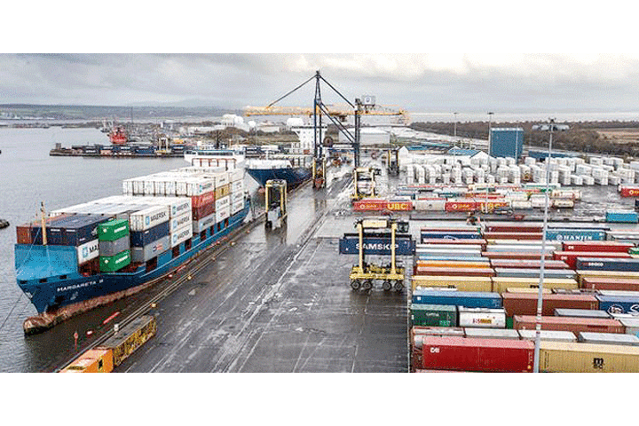 Scottish container port faces industrial action | TradeWinds