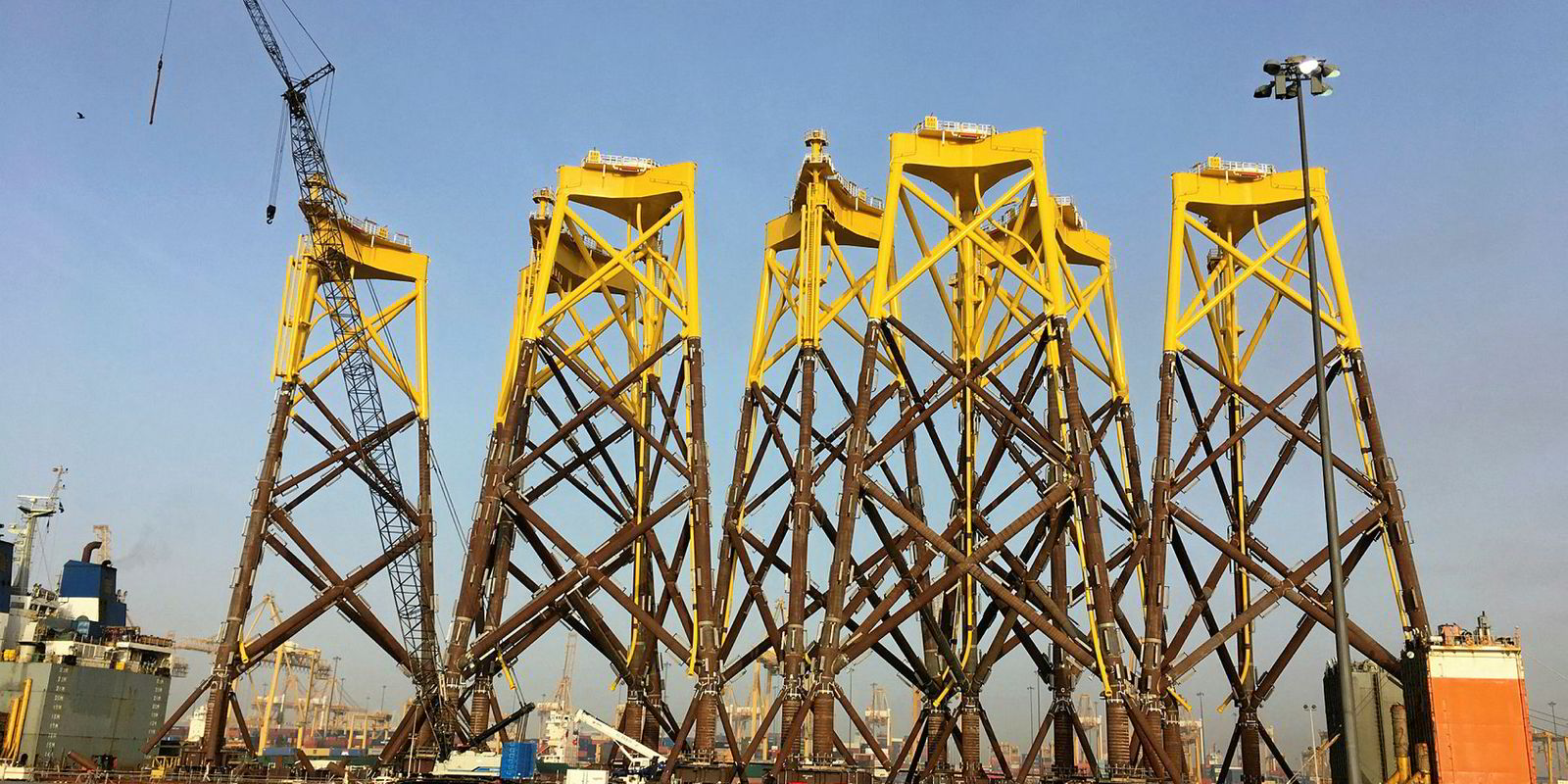 Jackets off for EA1 offshore wind farm | Recharge