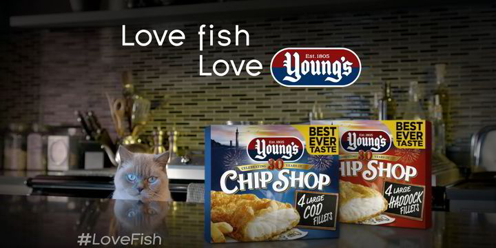 Young’s Chip Shop celebrates 30th birthday with Malcolm the Cat advert ...