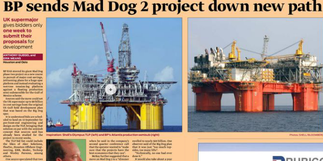 BP takes new track with Mad Dog 2 | Upstream Online