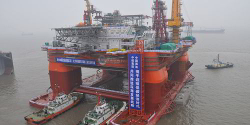SWS launches first Chinese-designed semisub | Upstream Online