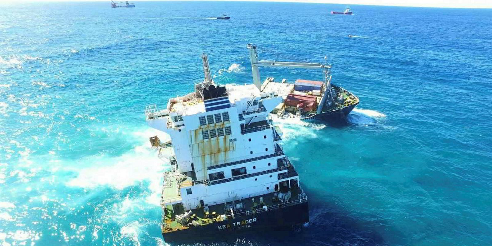 Salvage progress made a year after Kea Trader grounding | TradeWinds