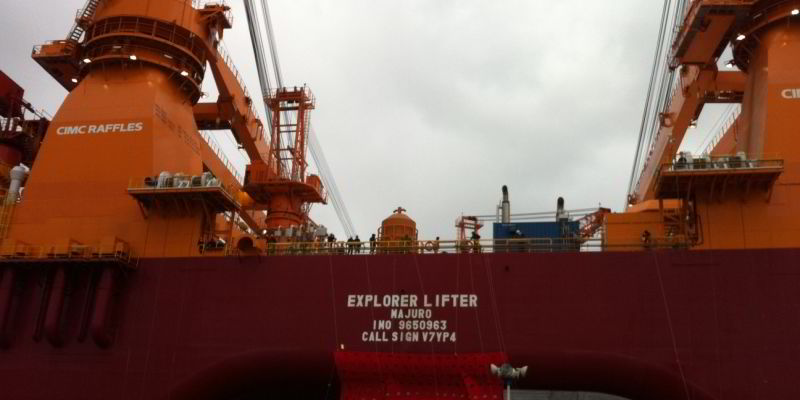 CIMC delivers heavy lift vessel | Upstream Online