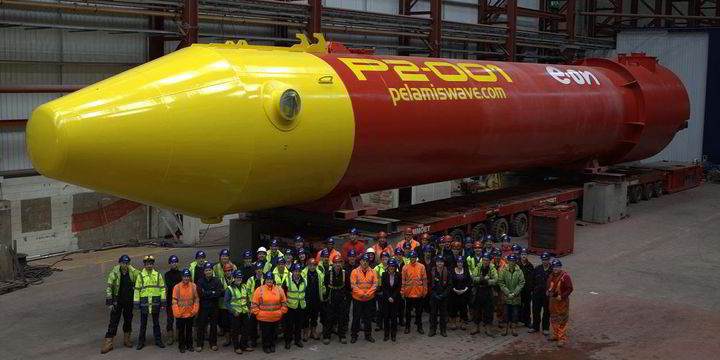 Pelamis wins order for P2 wave energy converter | Recharge
