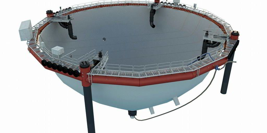 Slik blir Cermaqs nye lukkede merd | Fiskeribladet