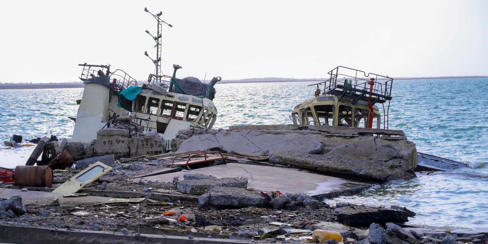 Israeli bombs land 80 metres away from cargo ship in near miss at ...