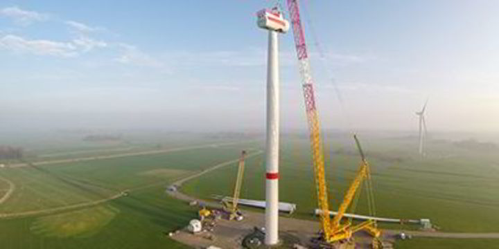 Siemens erects 6MW offshore turbine on land for first time | Recharge