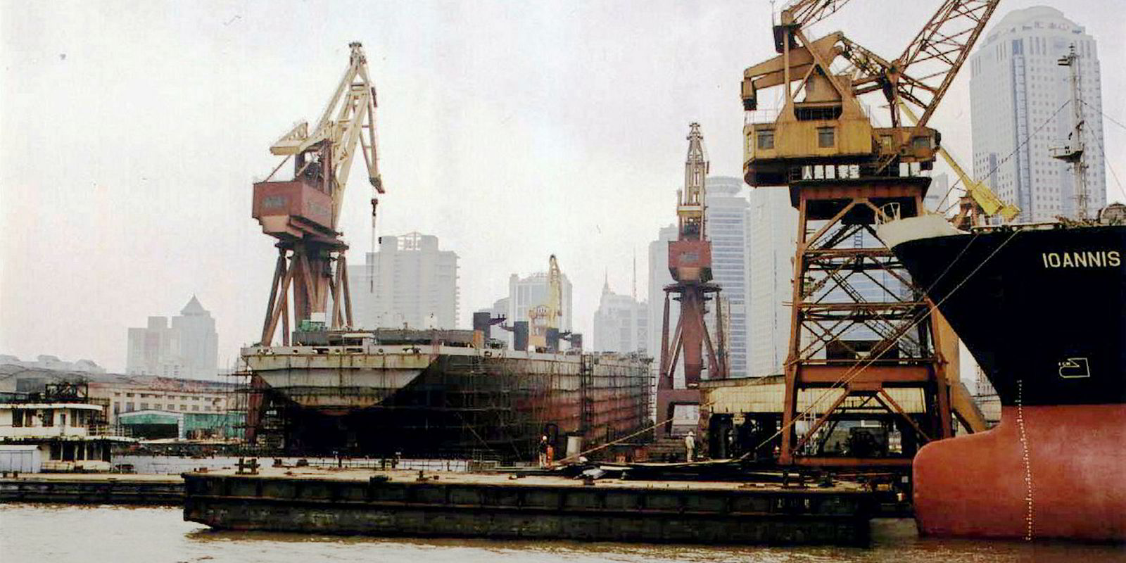 CSSC’s Shanghai Shipyard revived to build tankers and container ships ...
