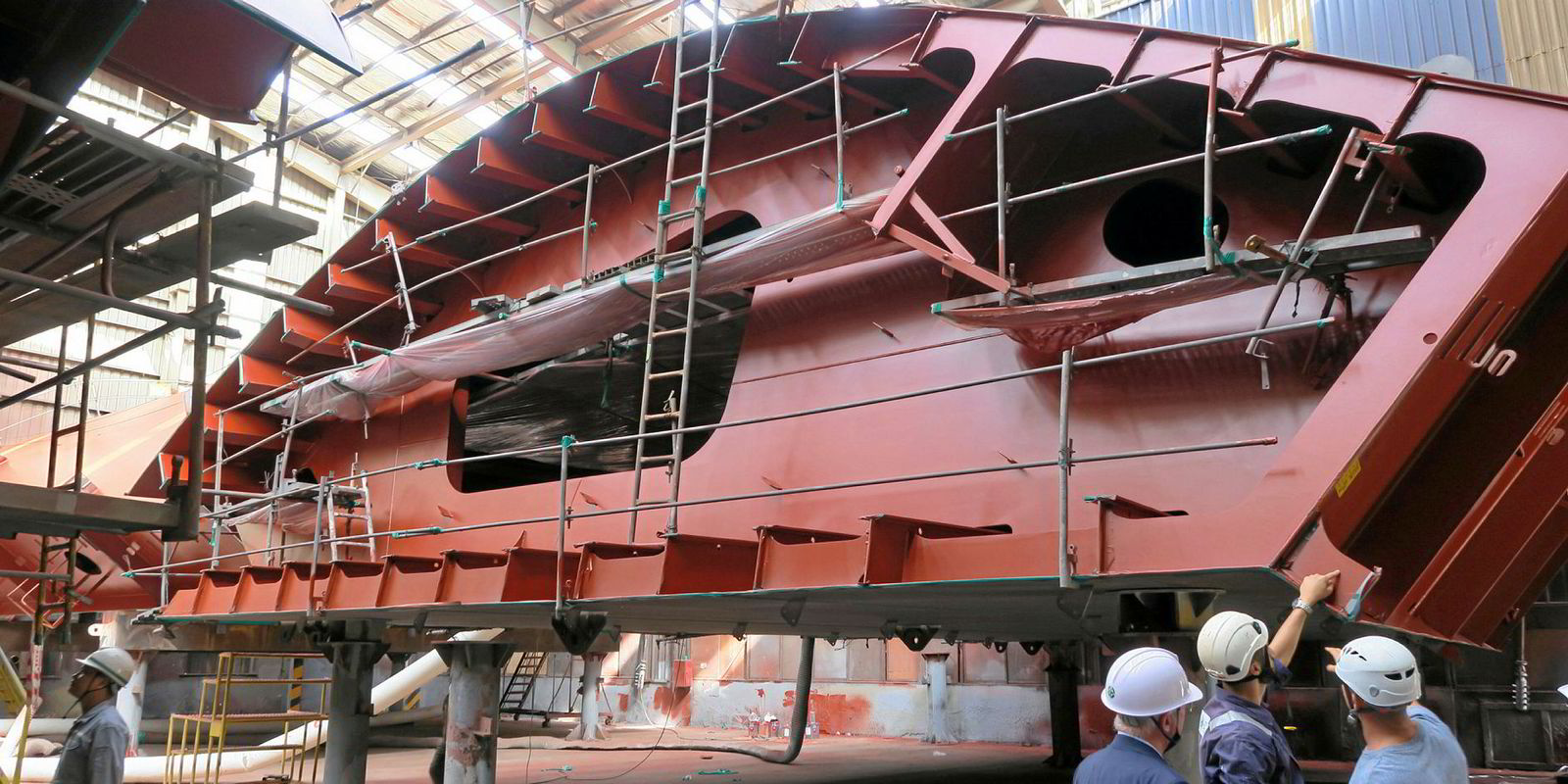 The shipyard satellite that turned into a star | TradeWinds