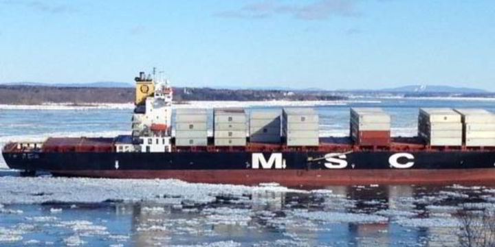 MSC containership refloated off Canada | TradeWinds