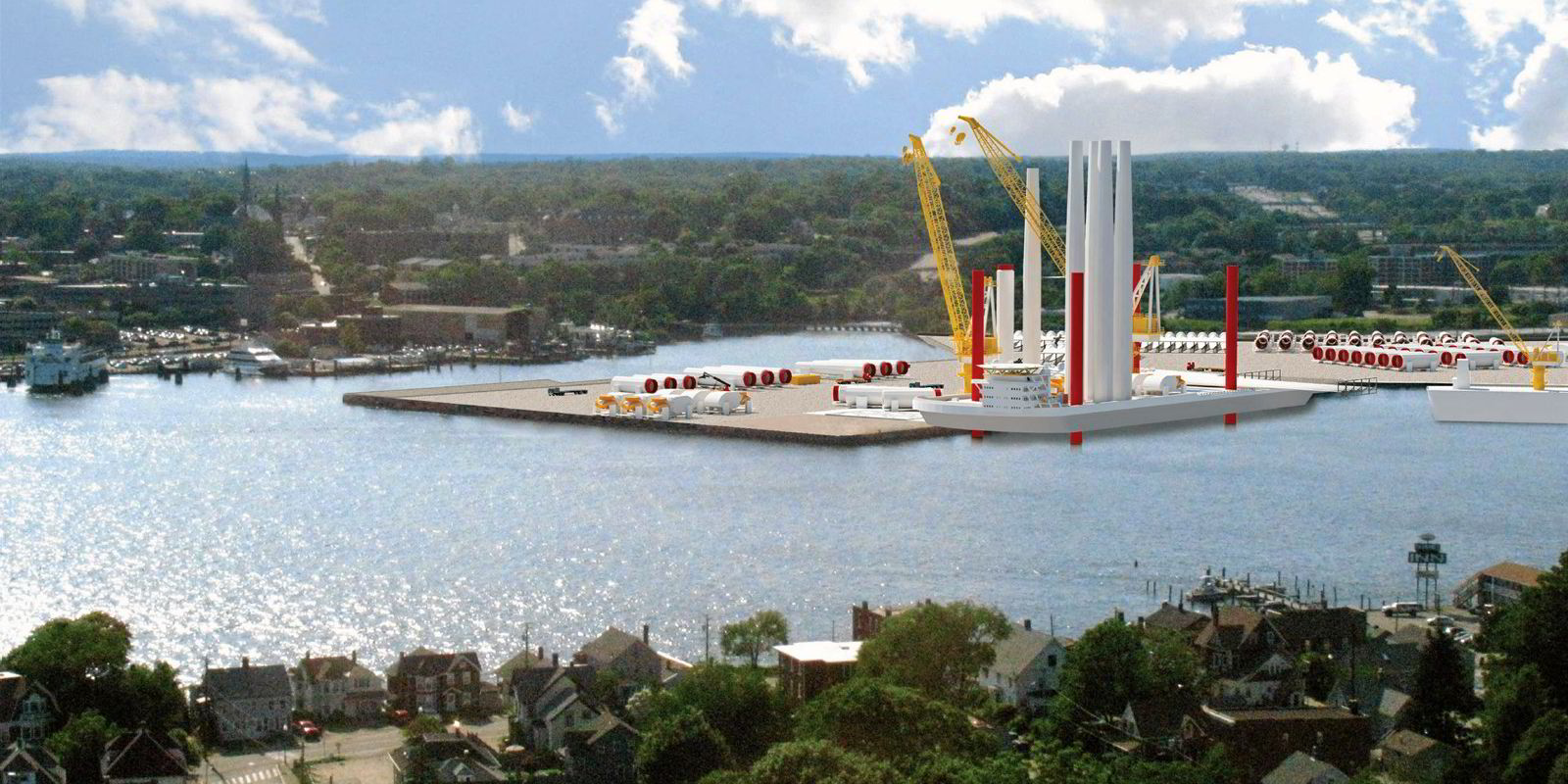 US offshore wind terminal reaches milestone – but so much more needed ...